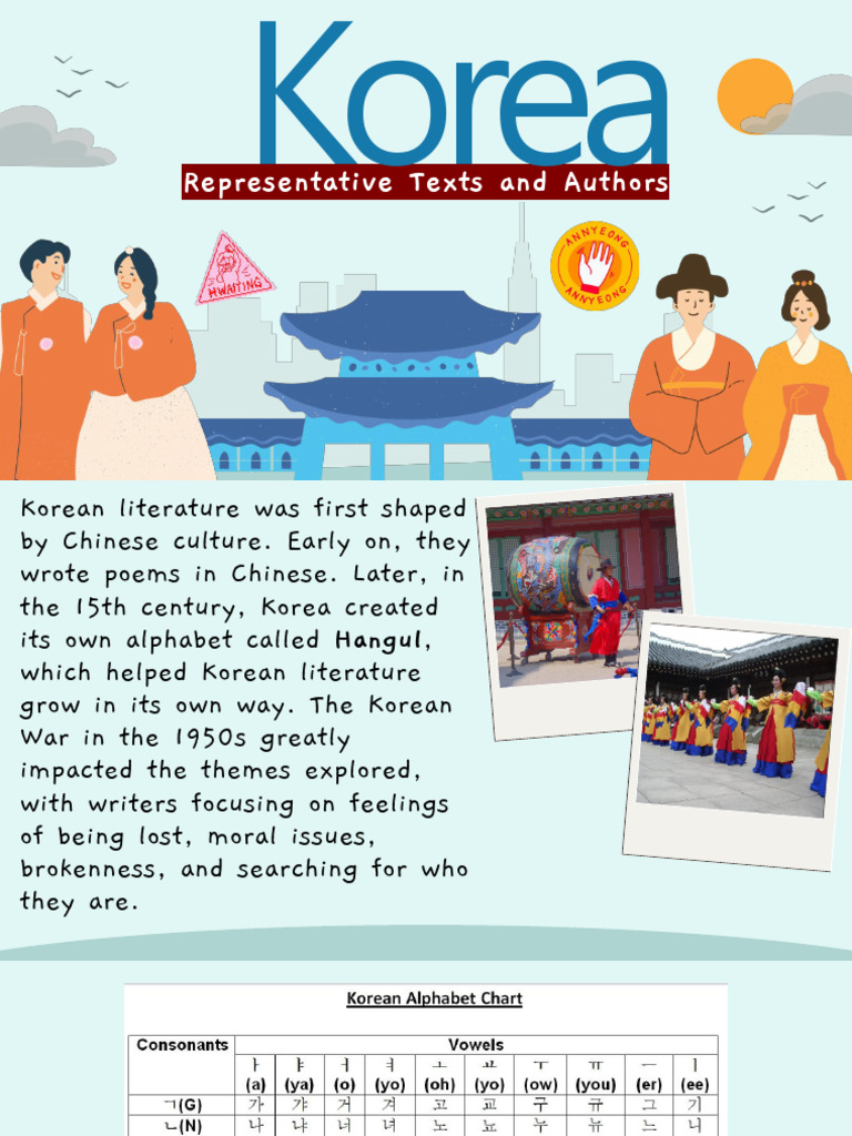 Overview of Korean and Japanese Literature | PDF | Japanese Literature ...