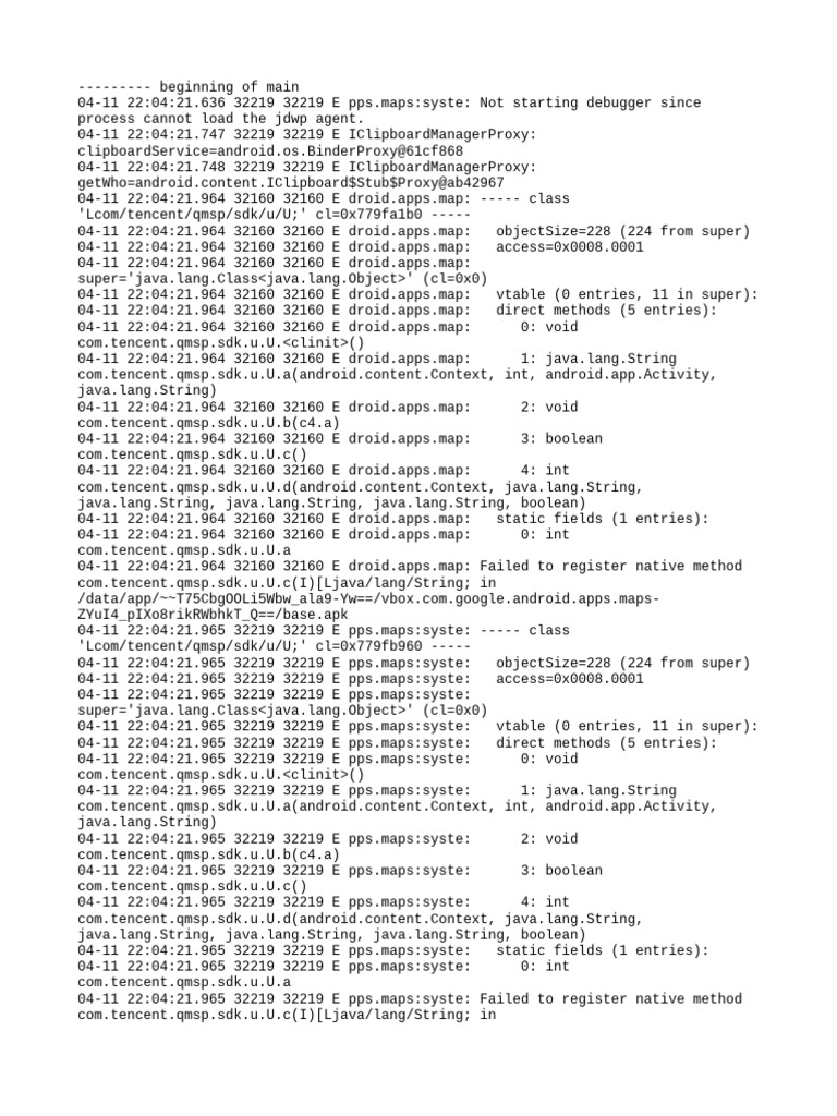 .Google - Android.apps - Maps Logcat | PDF | Computer Science | Computing Platforms