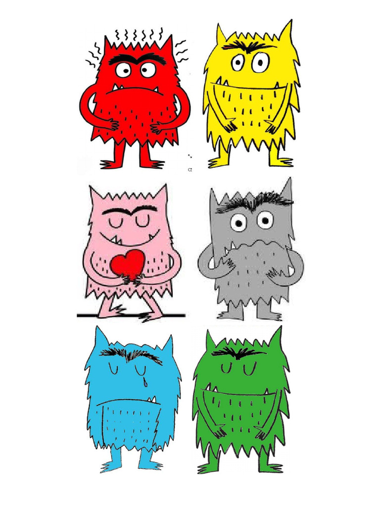 Monstruos de Colores | PDF