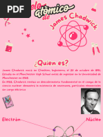 Modelo Atómico de Chadwick (1932) | PDF | Núcleo atómico | Átomos
