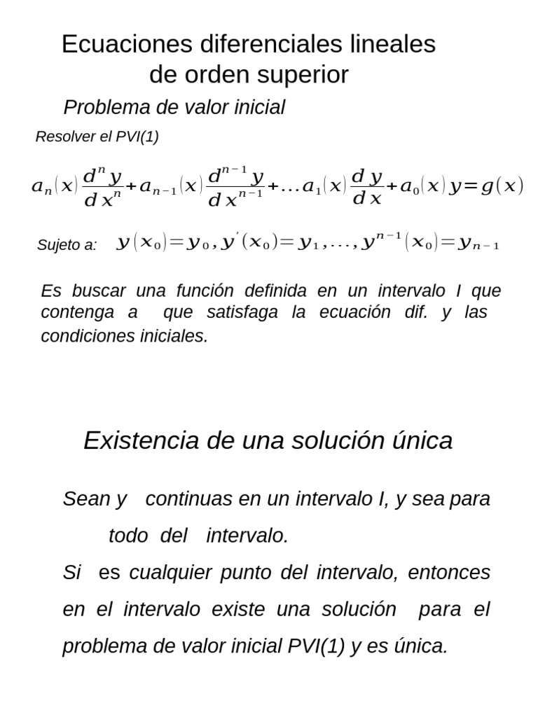 Ec Difsuperior | PDF | Linealidad | Ecuaciones diferenciales