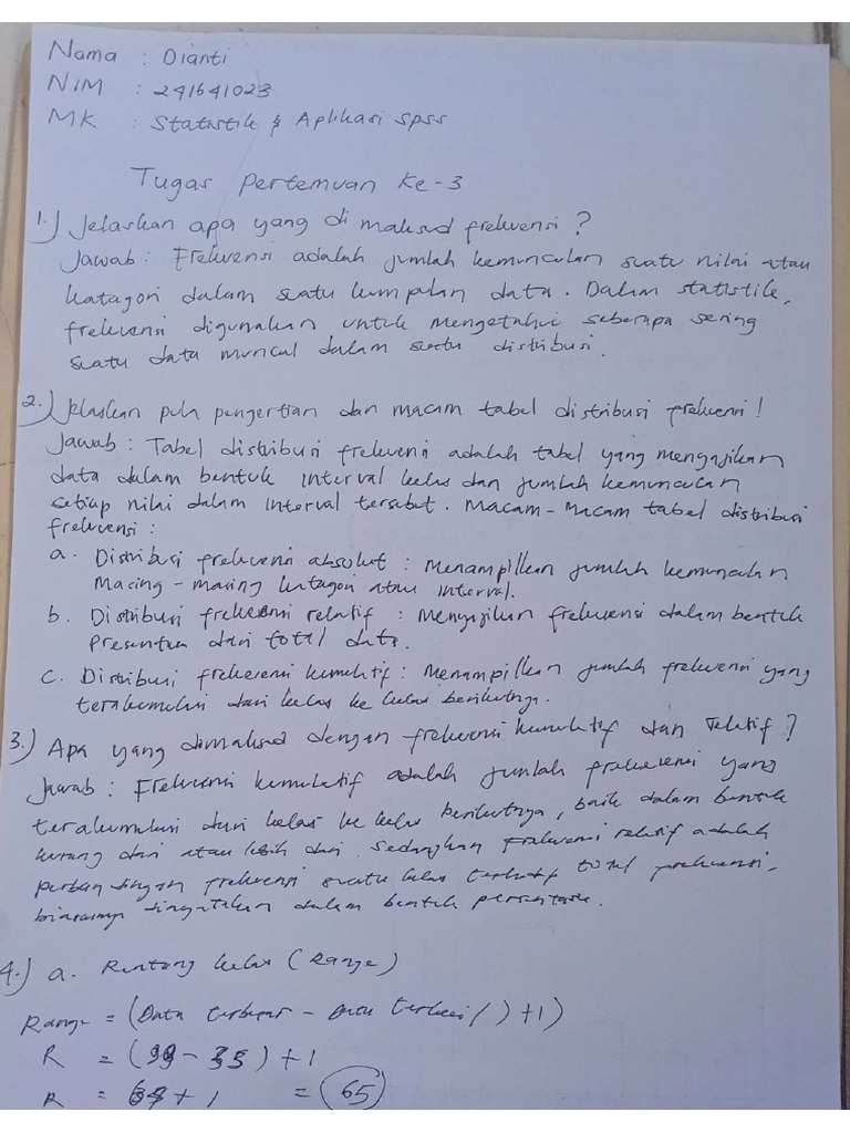 Statistik Dan Aplikasi Spss | PDF