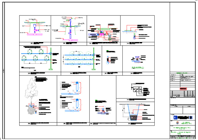 4392-Ir-B0-5-001 - Irrigation - Standard Installation Details | PDF