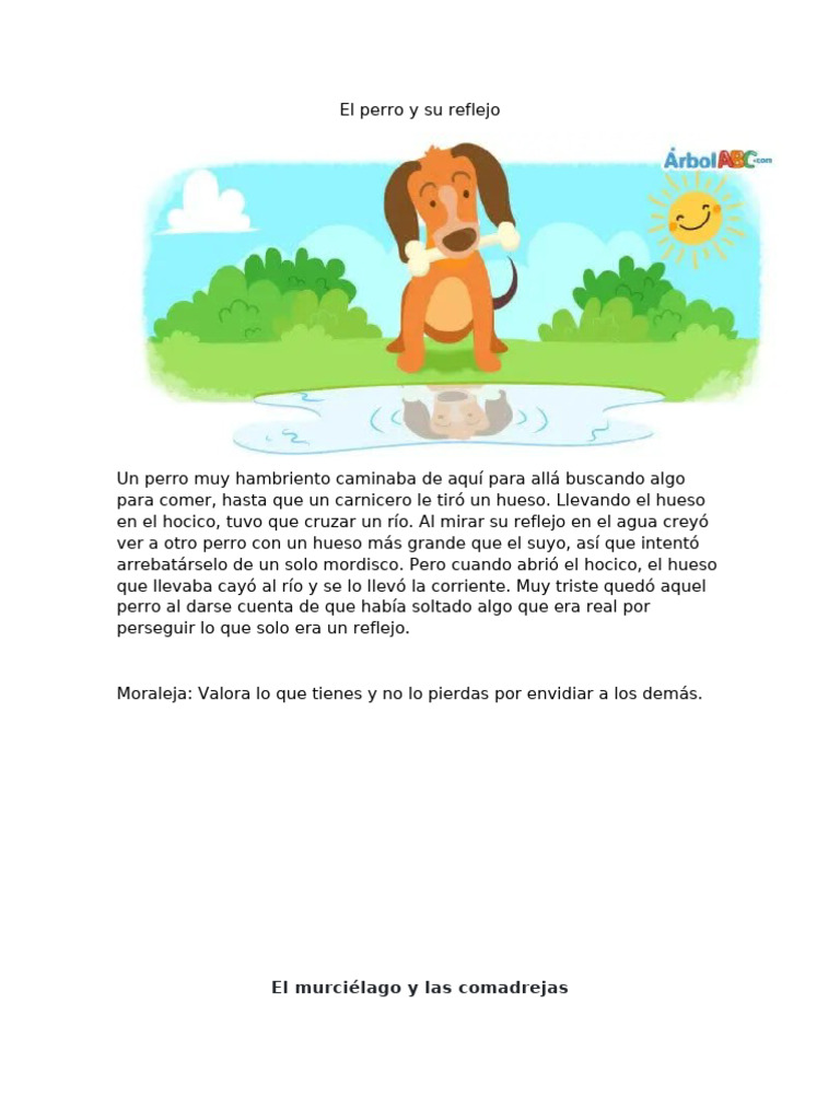 El Perro y Su Reflejo | PDF | León | Murciélago