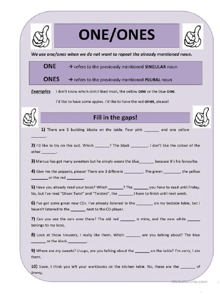 One Ones | PDF