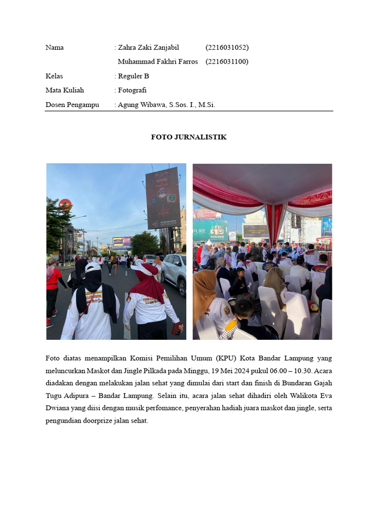 Tugas Fotografi | PDF