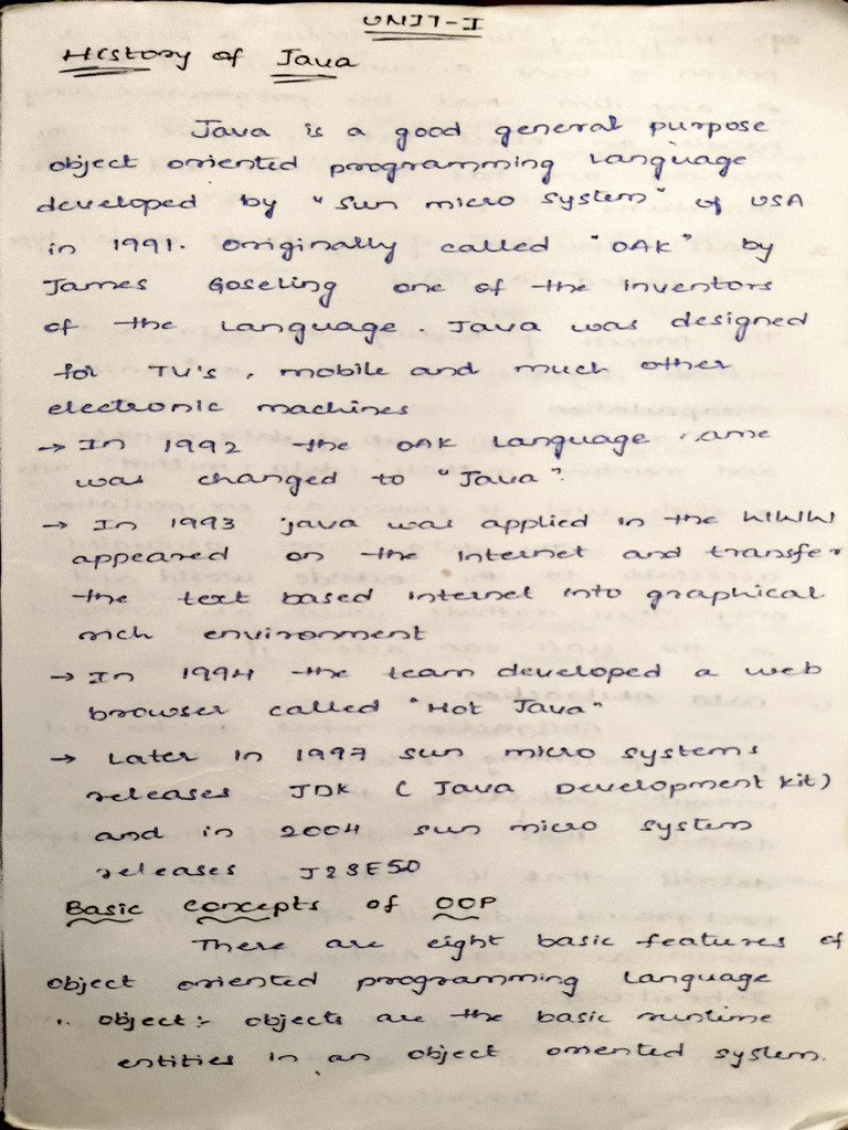 CS Sem-5, Unit-1 | PDF