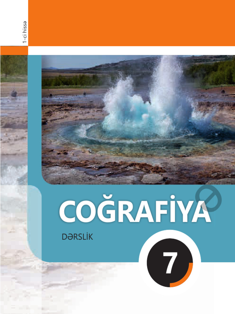 Quot Cografiya Quot Fanni Uzra 7 Ci Sinif Ucun Darslik 1 Ci Hissa | PDF