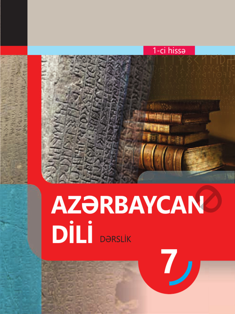 Quot Azarbaycan Dili Quot Tadris Dili Fanni Uzra 7 Ci Sinif Ucun Darslik 1 Ci Hissa | PDF