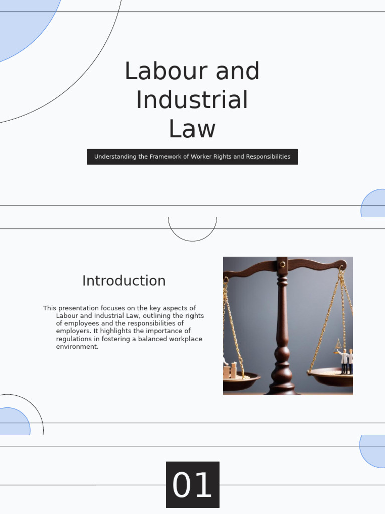 Labour and Industrial Law | PDF | Labour Law | Employment