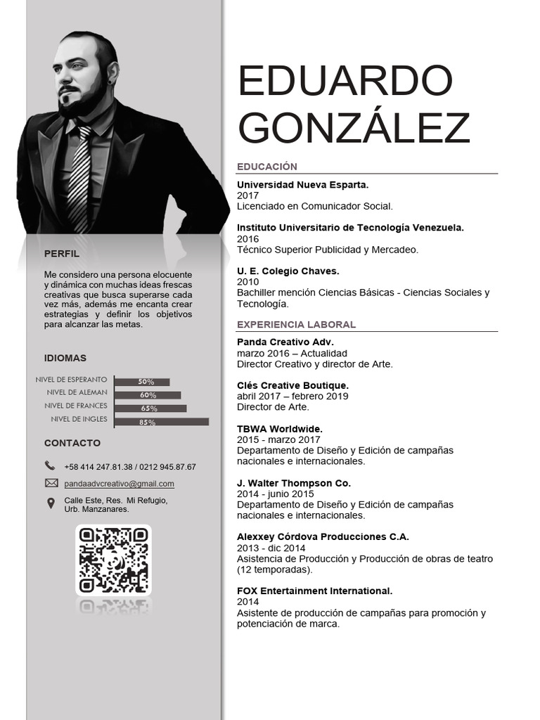 Curriculum Eduardo González | PDF