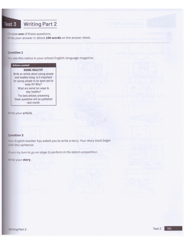 Writing Test 3 | PDF