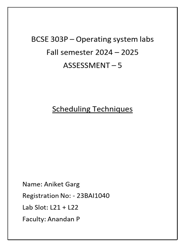 Aniket Garg (23BAI1040) Assigment 5 | PDF | Computer Programming | C++