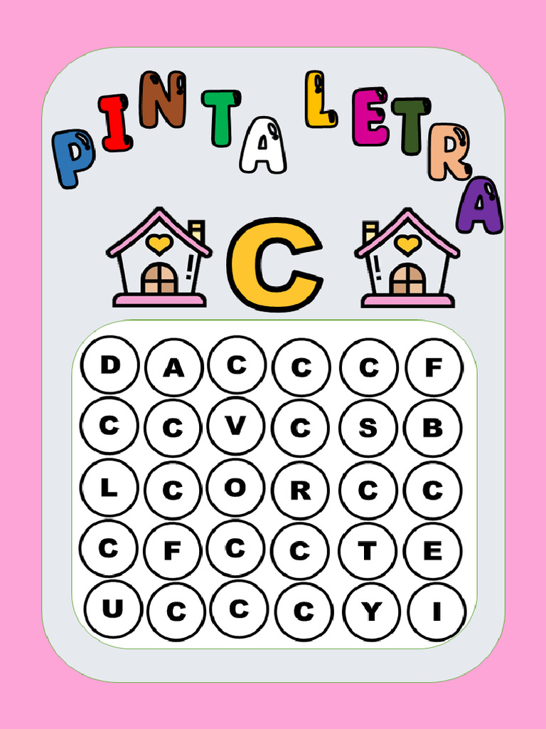 Pinta Letra C | PDF