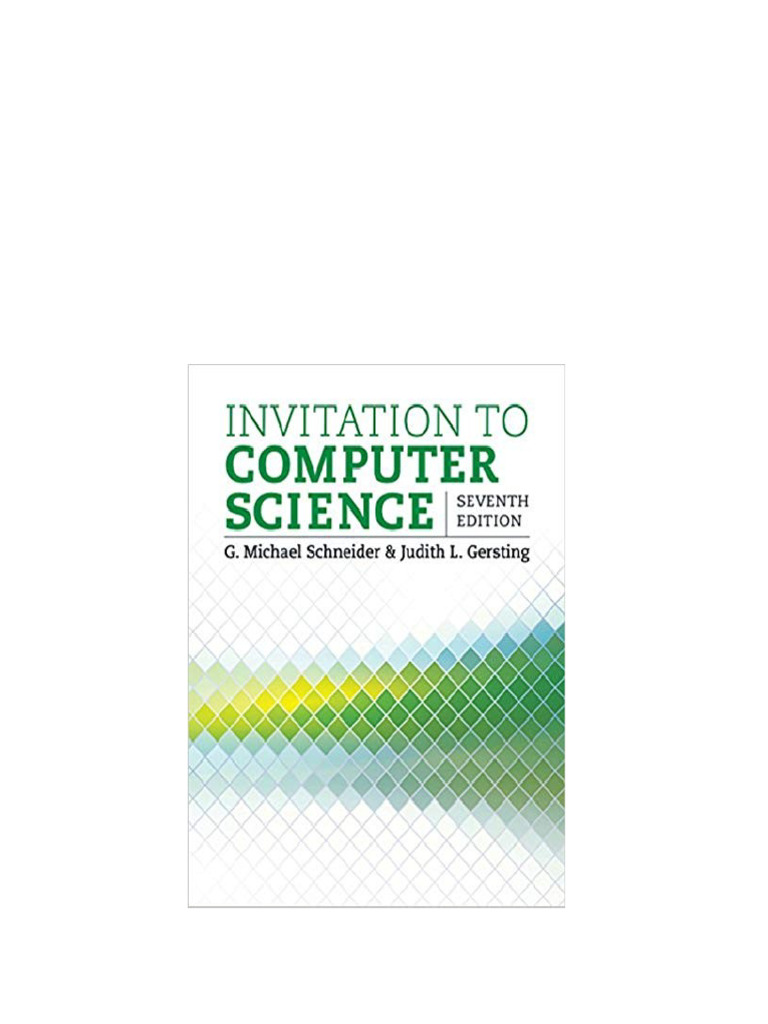 (Ebook PDF) Invitation To Computer Science 7th Edition Download | PDF | Project Gutenberg