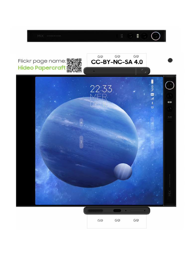 Xiaomi Mix Alpha (Papercraft) | PDF