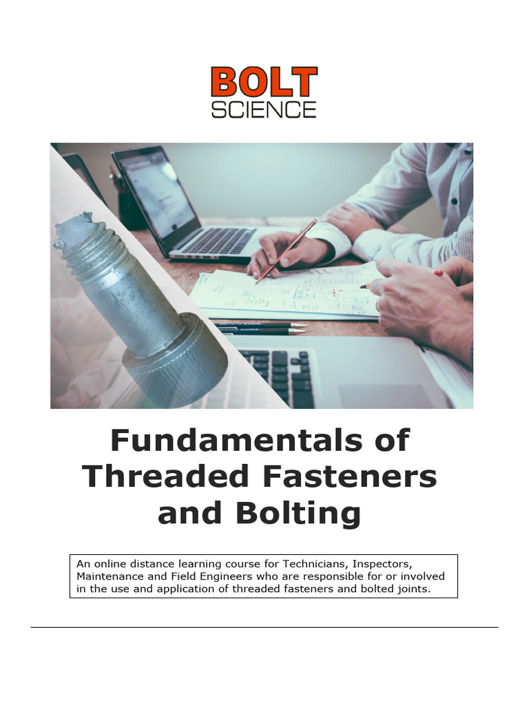 Brochure-Fundamentals-of-Threaded-Fasteners-and-Bolting | PDF | Screw | Nut (Hardware)