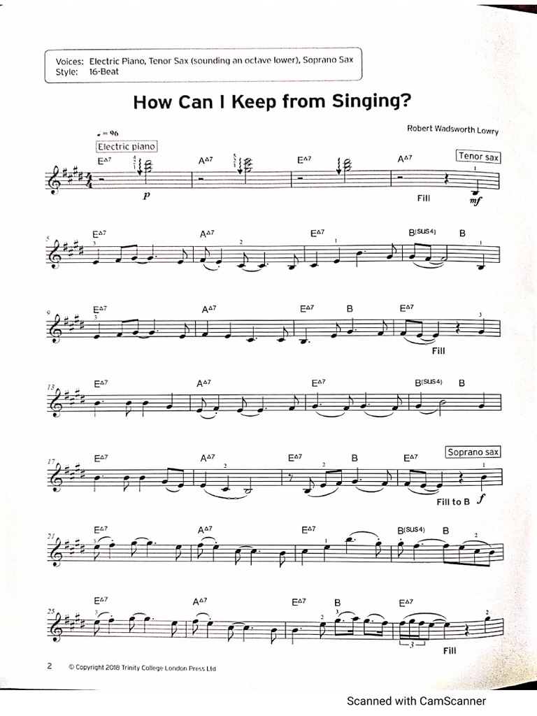 Grade 4 Electronic Keyboard | PDF