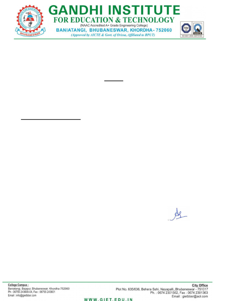 Seminar Notice 7th Ece-1 | PDF