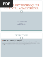 Maxillary Injections Cheat Sheet | PDF | Dentistry | Dentistry Branches