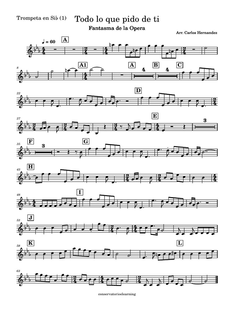 Todo lo que pido de ti-Trompeta_en_Sib_(1) | PDF