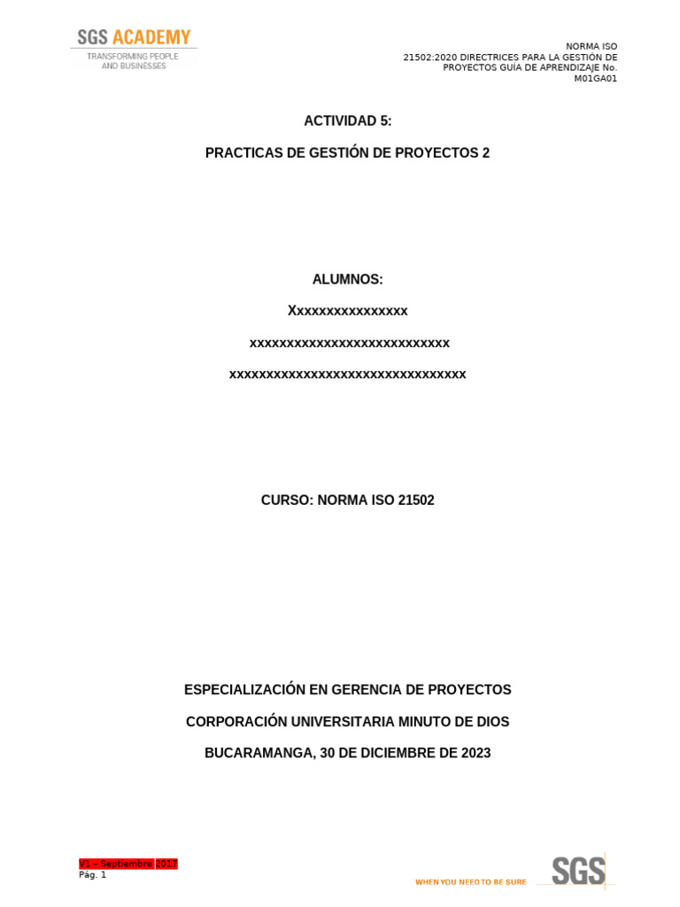 Módulo - 3 - Practicas de Gestion de Proyectos 2 | PDF