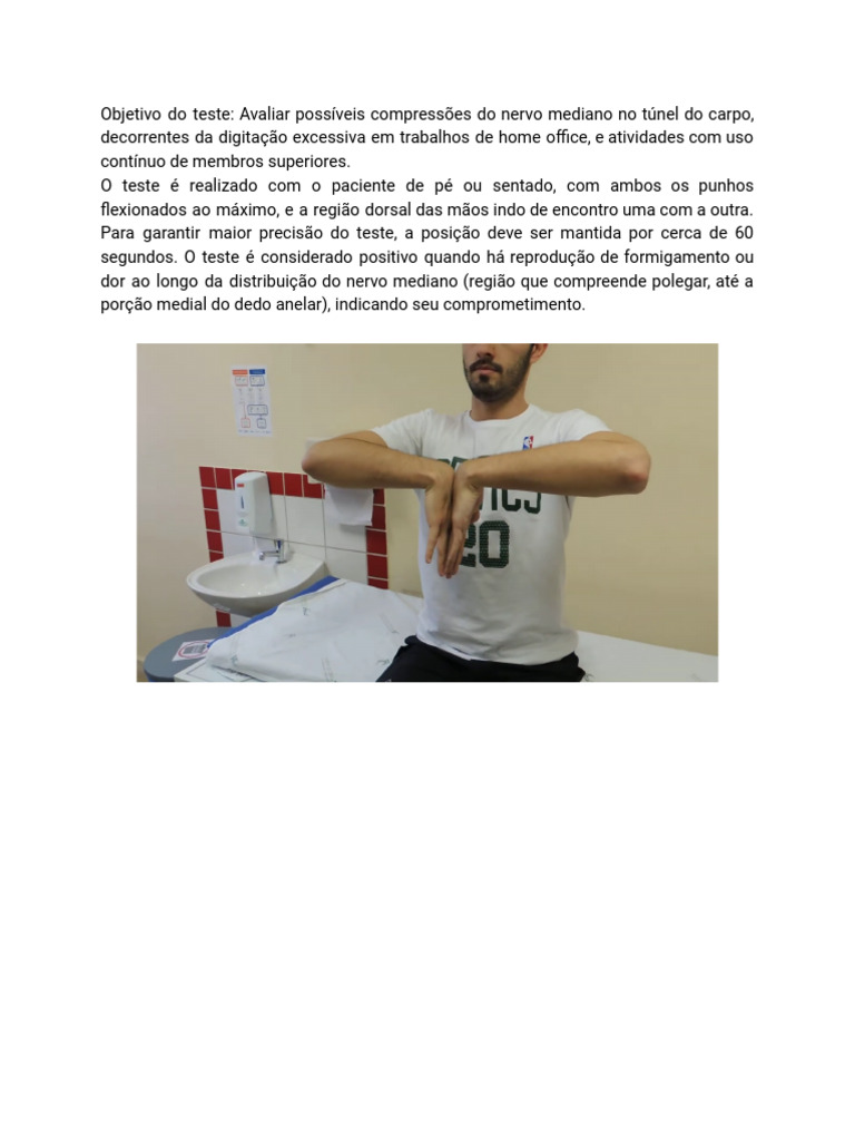 Teste de Phalen | PDF