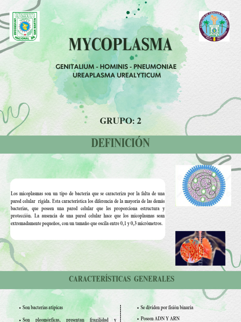 MYCOPLASMA | PDF | Micoplasma | Las bacterias