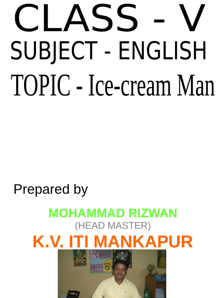1-1 Ice-cream Man 2 | PDF