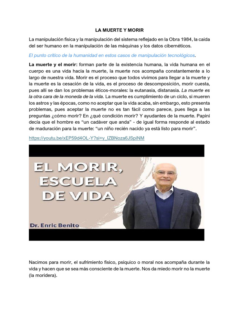 Manipulación Física y Químicas | PDF | Suicidio | Muerte