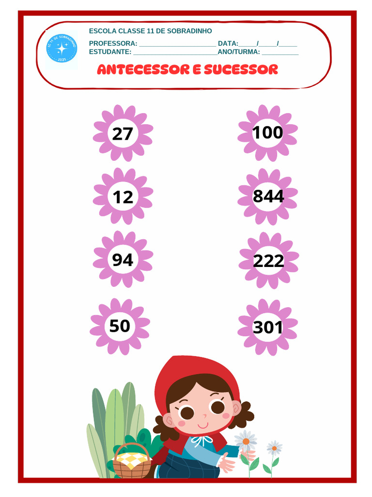 Antecessor e Sucessor | PDF