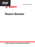Container Reach Stacker Safety Book | PDF | Fires | Safety