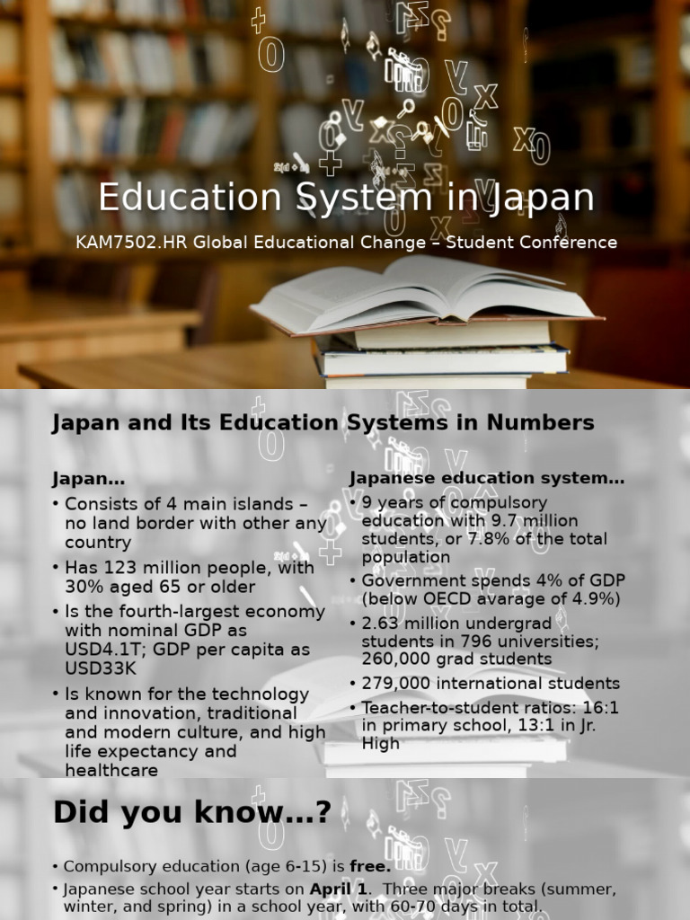Overview of Japan's Education System | PDF | Critical Thinking | Curriculum