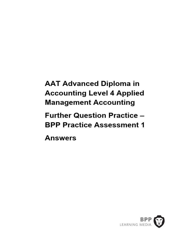 AAT-accounting 1 | PDF | Budget | Net Present Value