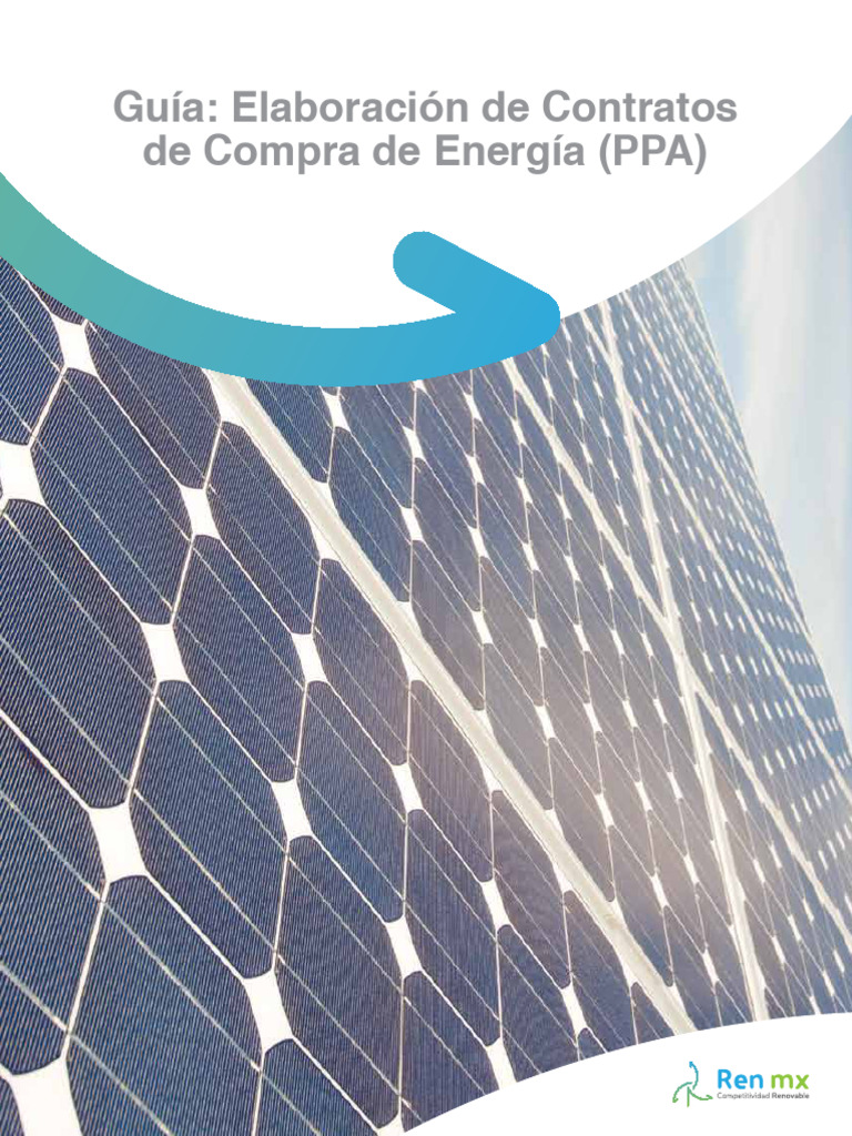 1-Guia Elaboracion de Contratos de Compra de Energia-Ppa | PDF | Mercado (economía) | Energía ...