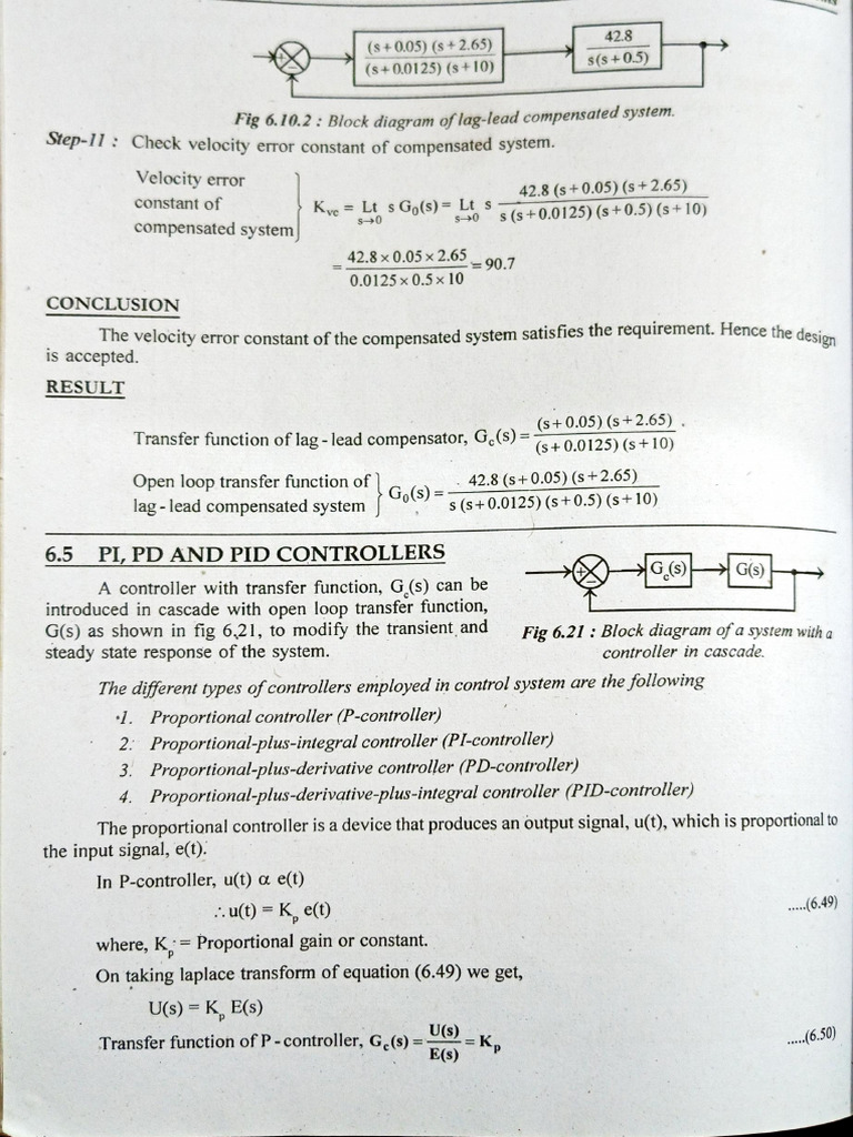 PID Controller | PDF