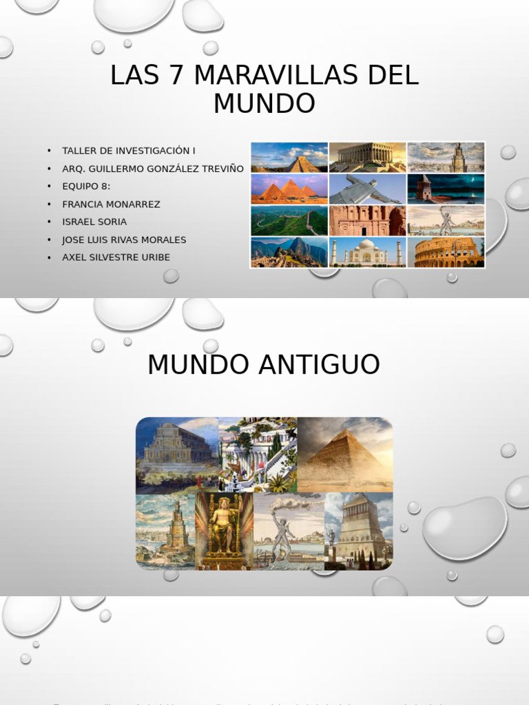 Las 7 Maravillas Del Mundo | PDF