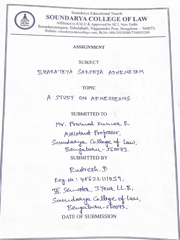 BSA Assignment | PDF