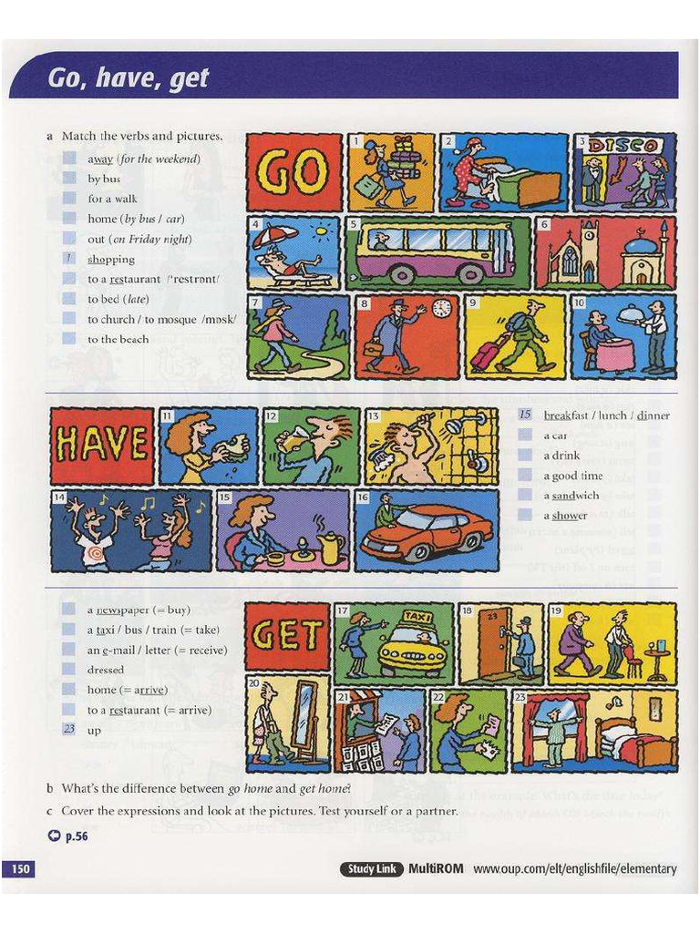 Chart - Go, Have, Get | PDF