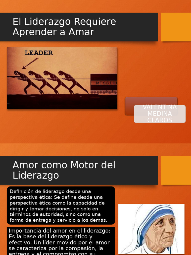 Liderazgo Amar | PDF | Liderazgo | Amor