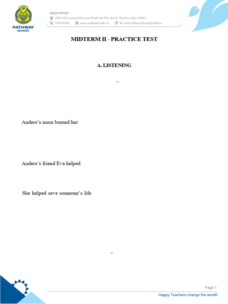 Practice test_unit 7 - EDITED | PDF
