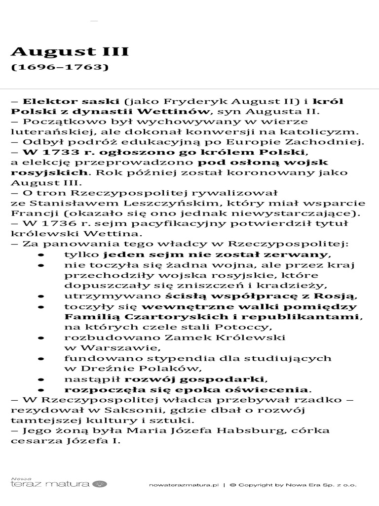 Biogram August III | PDF