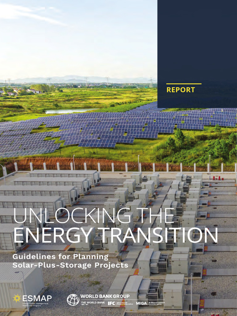 Unlocking The Energy Transition - Guidelines For Planning Solar Plus Storage Projects | PDF ...