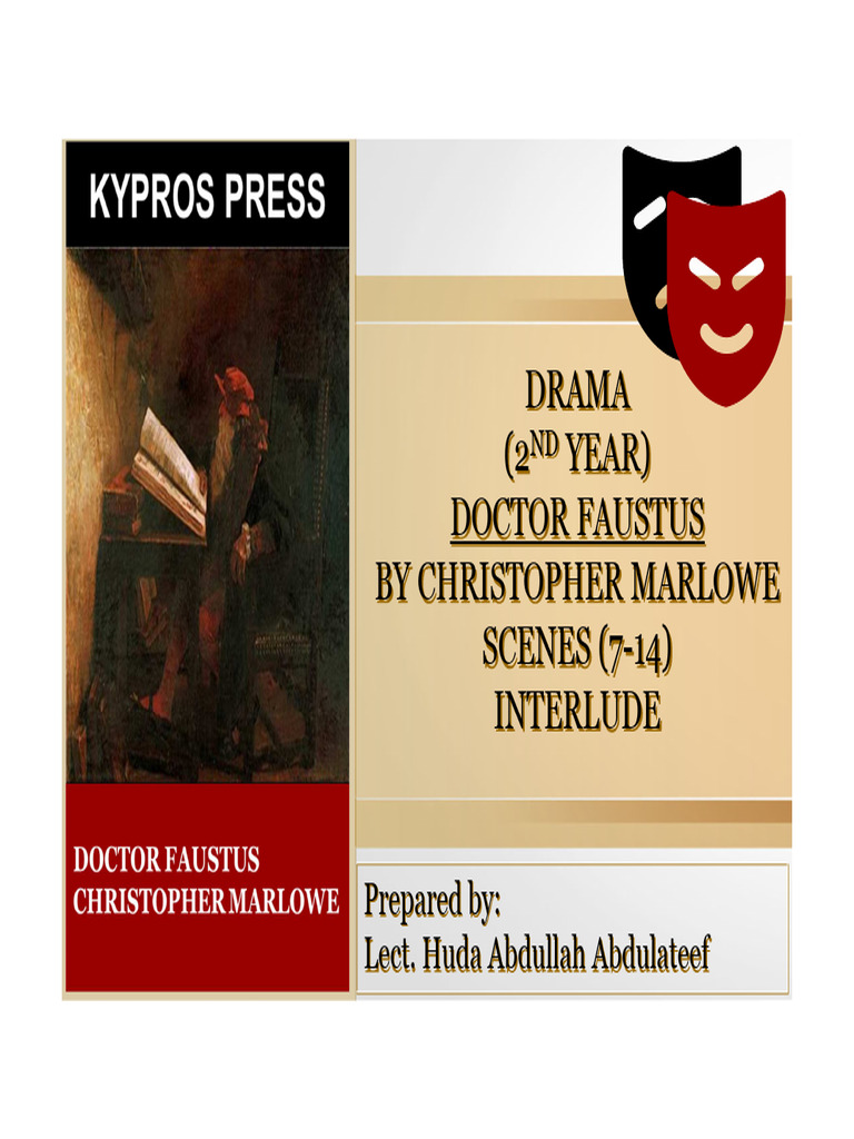 Doctor Faustus - Scene 7-14 PDF | PDF | Works Based On The Faust Legend | Faust