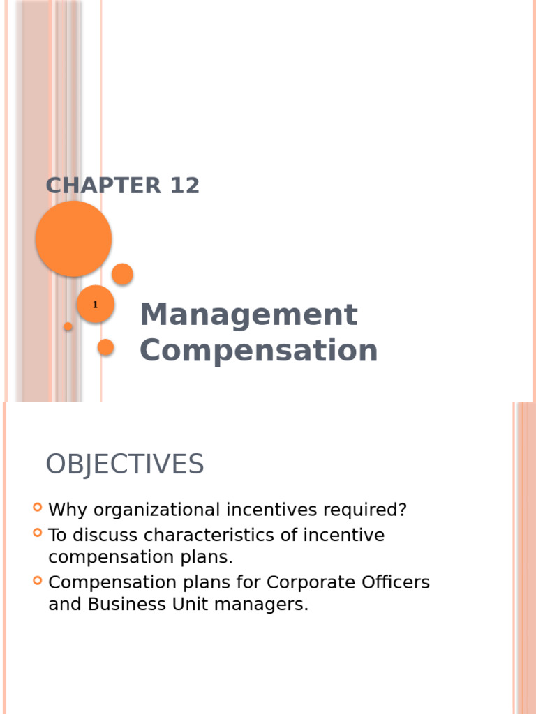 12.management Compensation | PDF | Incentive | Stocks