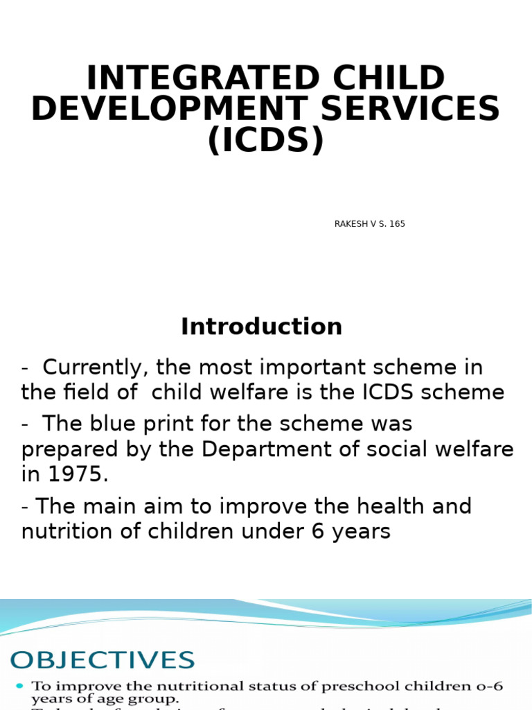 ICDS | PDF