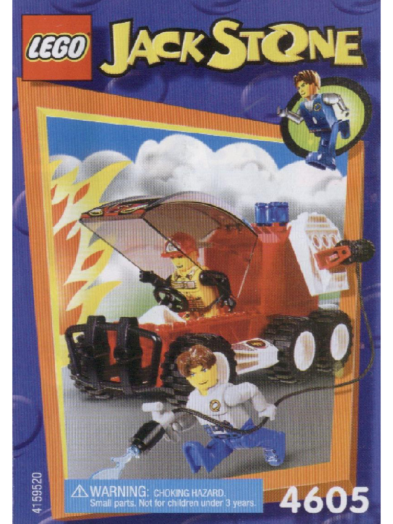 4605 Lego Anleitung Set Roter FW Wagen | PDF