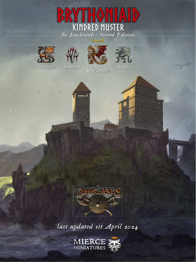 Darklands 2nd Edition - Darklands - Kindred - Brythoniaid - Muster - v2 ...