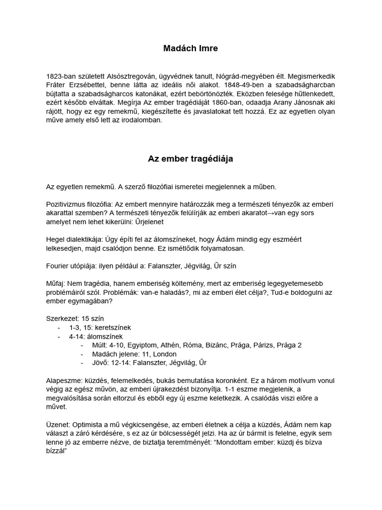 Madách-Imre | PDF