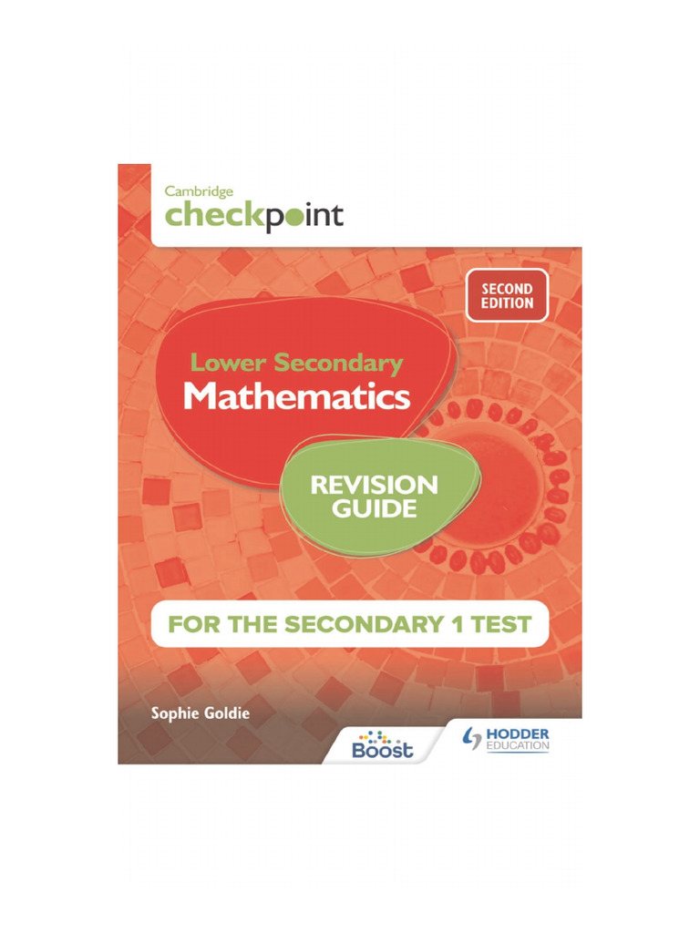 Checkpoint Maths Revision Guide | PDF